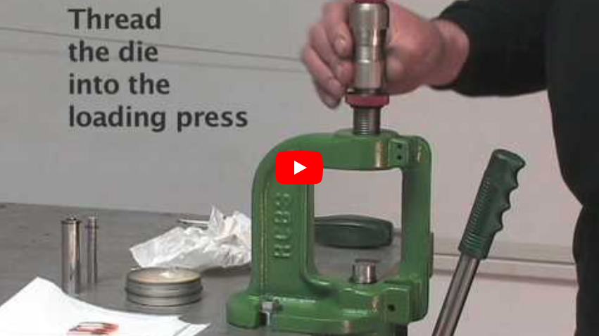 Bullet Tipping Die Demonstration Video - Bullet Tipping